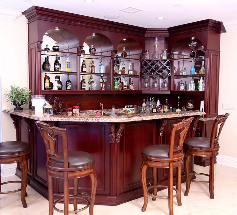 Custom Home Bar in Fort Lauderdale - CAC